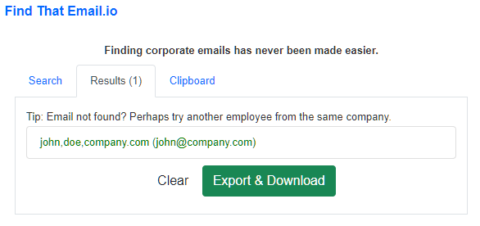 Welcome - Find That Email